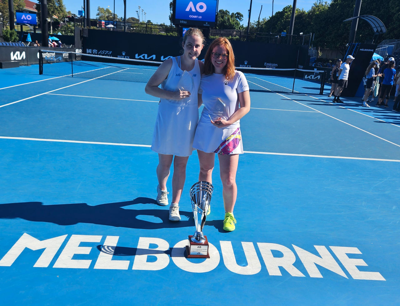 Sophia Schmidt gewinnt Gold bei den Australian Open