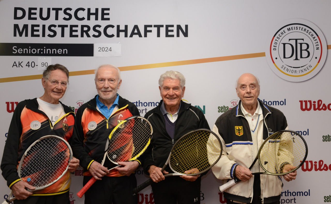 Deutsche Meisterschaften: Herbert Althaus gewinnt Ü90-Konkurrenz