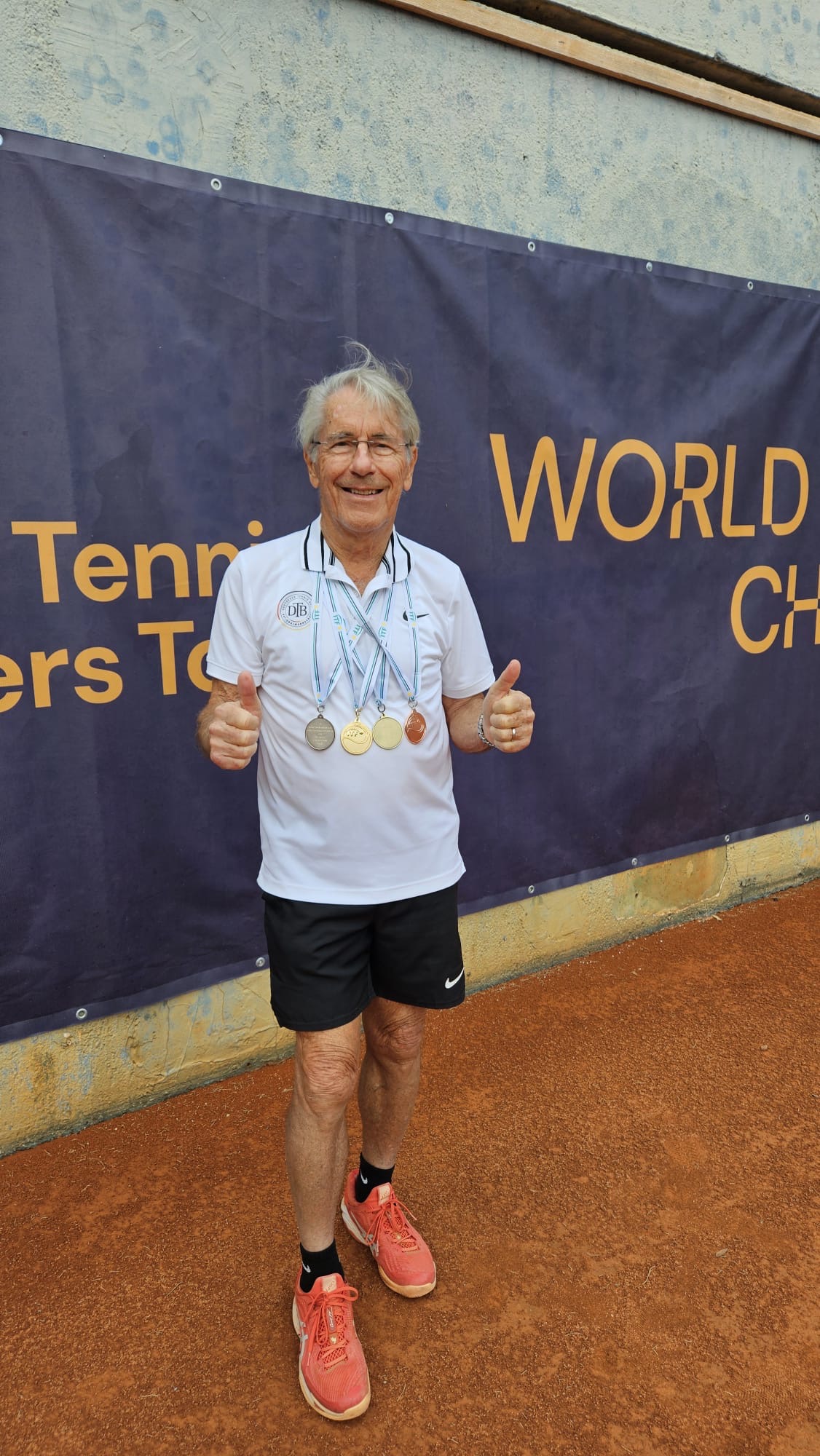 Bernd M. Müller glänzt mit drei Medaillen bei den Masters World ...