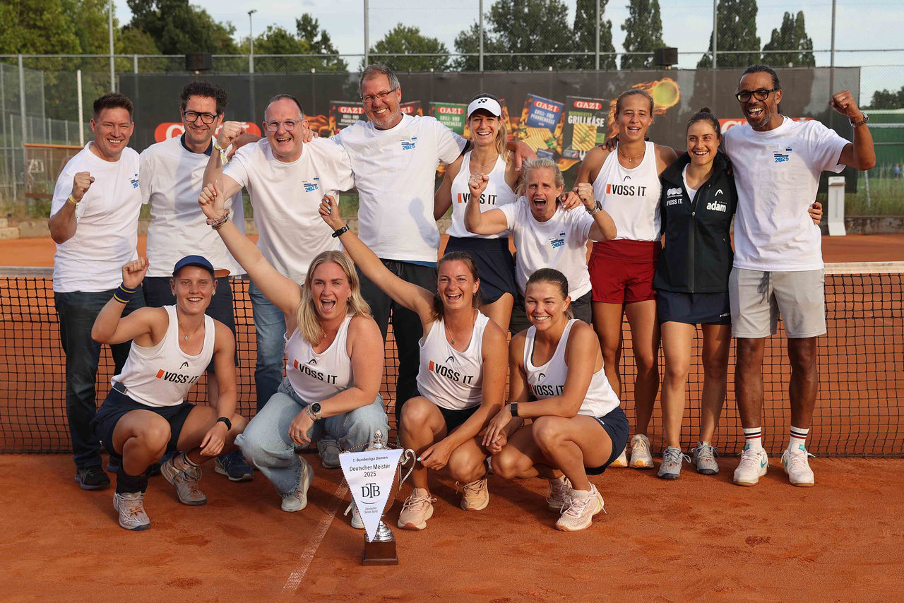 TK Blau-Weiss Aachen erstmals Deutscher Meister der Damen Tennis Bundesliga